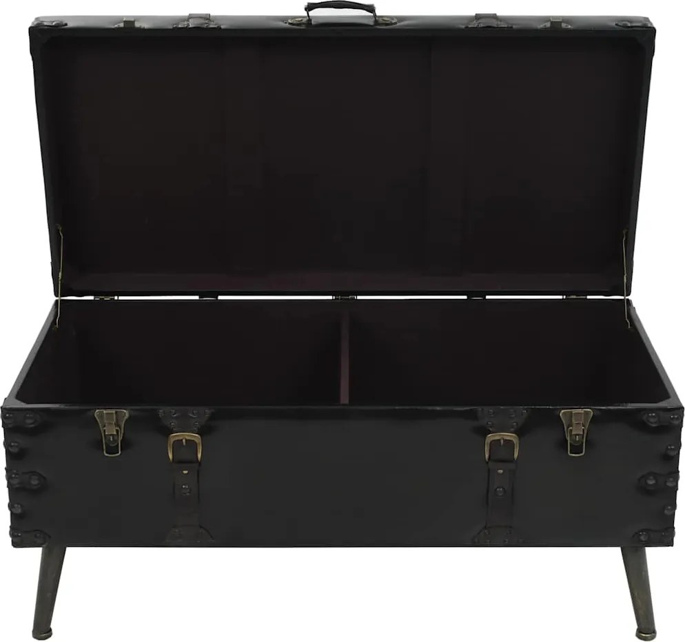 Konferenční stolek z MDF a oceli 102 x 51 x 48 cm 245760