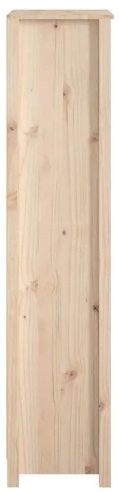 Petromila Knihovna 80x35x154 cm masivní borovice