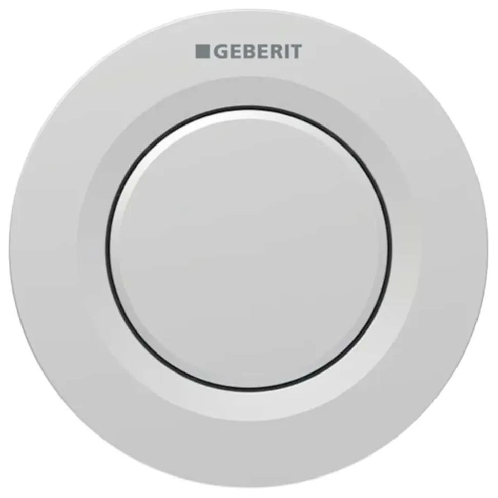 Geberit - Oddálené ovládání splachování typ 01, pro nádržku pod omítku 8 cm, easy to clean, matný chrom 116.041.JQ.1