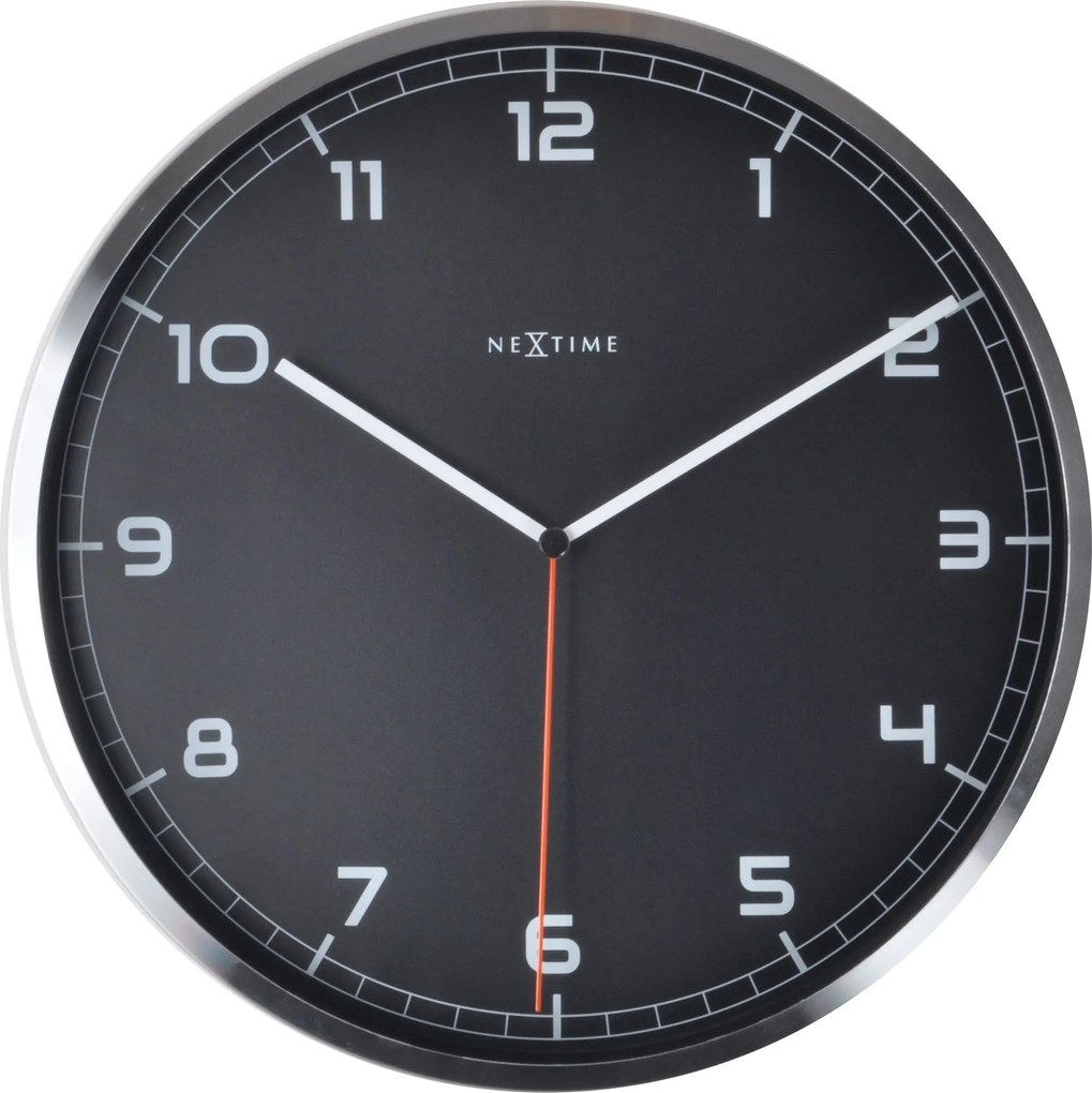 Nástěnné hodiny Company Arabic 35 cm černé