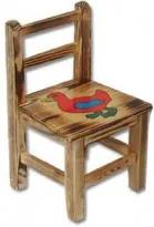 Drewmax Dětská židlička s obrázkem AD230