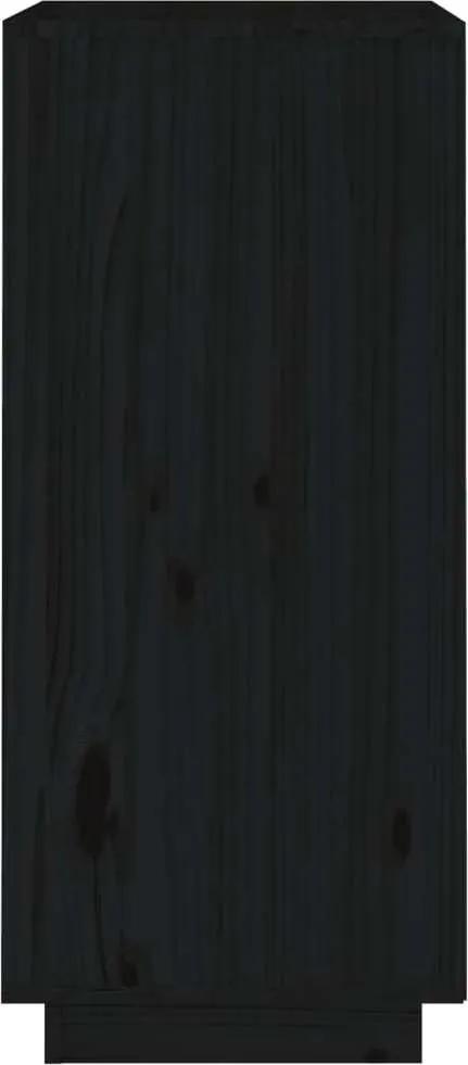 vidaXL Příborník 38 x 35 x 80 cm masivní borové dřevo [814348] Barva: Bílá