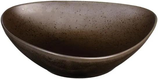 Hluboký talíř na polévku CUBA MARONE ASA Selection - hnědý