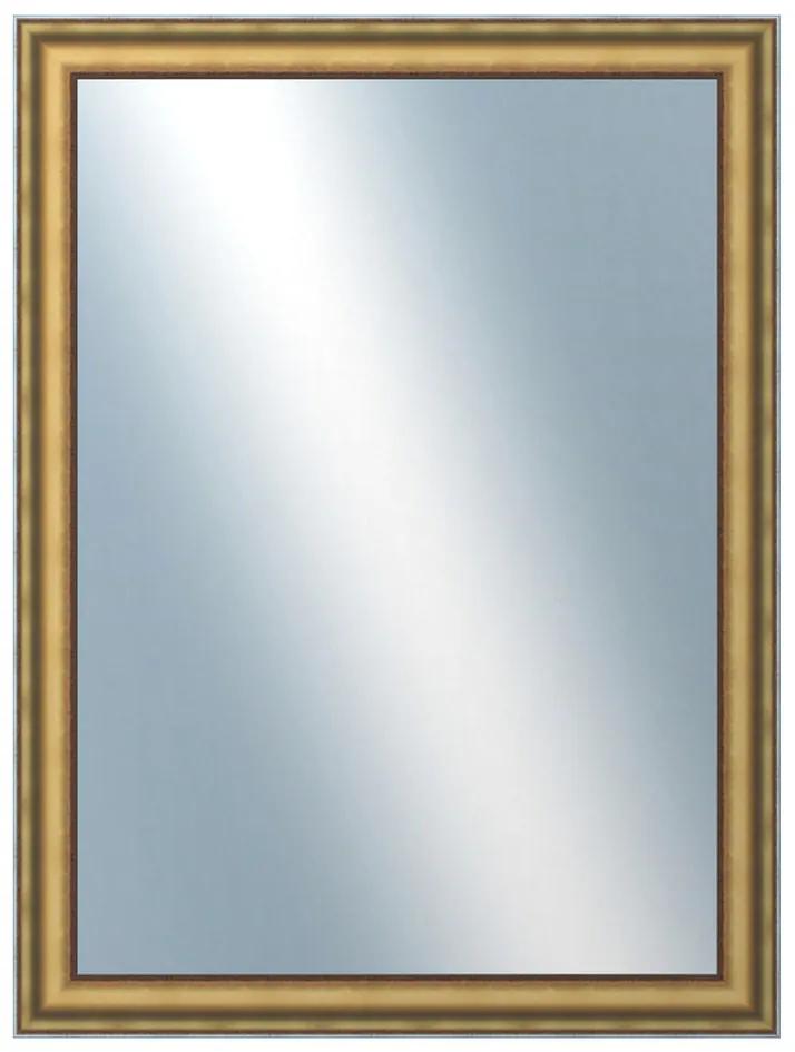 DANTIK - Zarámované zrcadlo - rozměr s rámem cca 60x80 cm z lišty DOPRODEJ|METAL AU prohlá velká (3022)