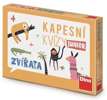 Dino Kapesní kvízy JUNIOR Zvířátka