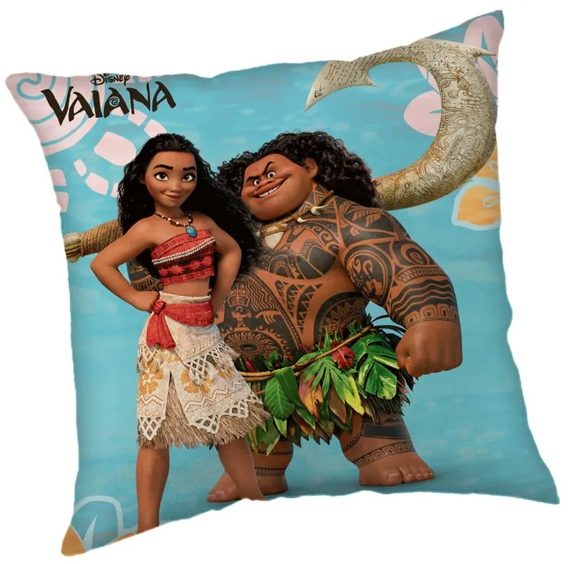 Fleecový dětský polštářek Vaiana – Jerry Fabrics Biano.cz