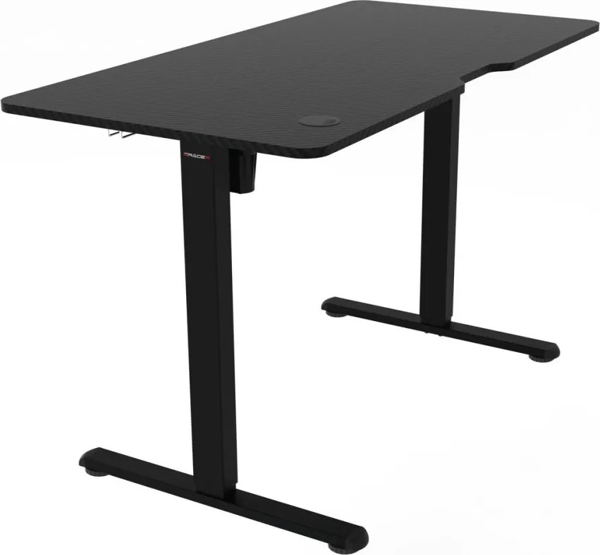 Autronic Pracovní set CAMPUS – elektricky výškově nastavitelný stůl ELEVATE + ergonomická kancelářská židle LEVI II černá