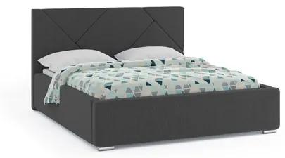 Čalouněná postel ANTIGO 180x200 cm Černá
