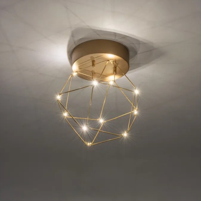 Stropní stmívatelné LED světlo Spectre Gold Platinum 22