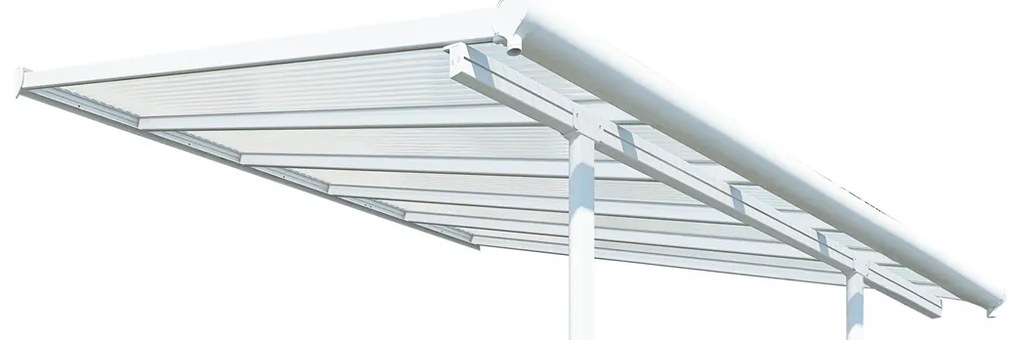 Palram Sierra 3000 bílá 3 x 3 hliníková (montovaná) pergola