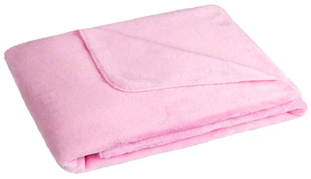Bellatex Přikrývka Korall micro 100x150 cm Růžová