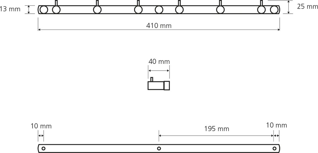 Sapho Sapho, X-ROUND E šestiháček, chrom, XR206