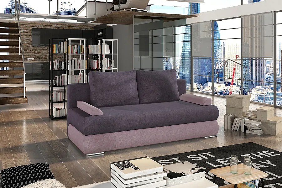 Praktické rozkládací moderní sofa s úložným prostorem Uli 16