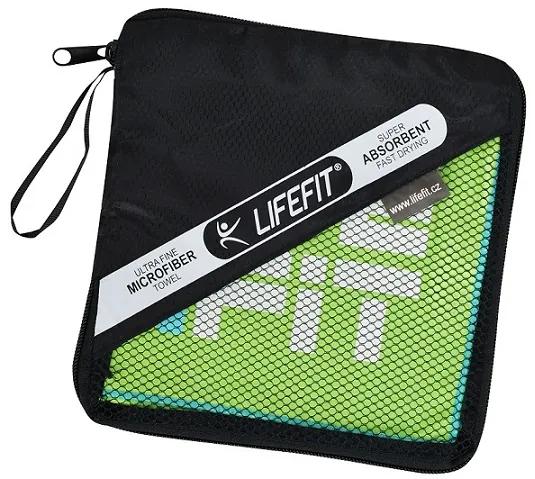 LIFEFIT® rychleschnoucí ručník z mikrovlákna 105x175cm, zelený