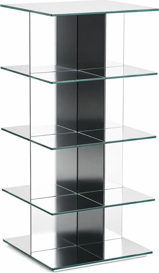 Glas Italia designové knihovny Cartesio Bookcase 3