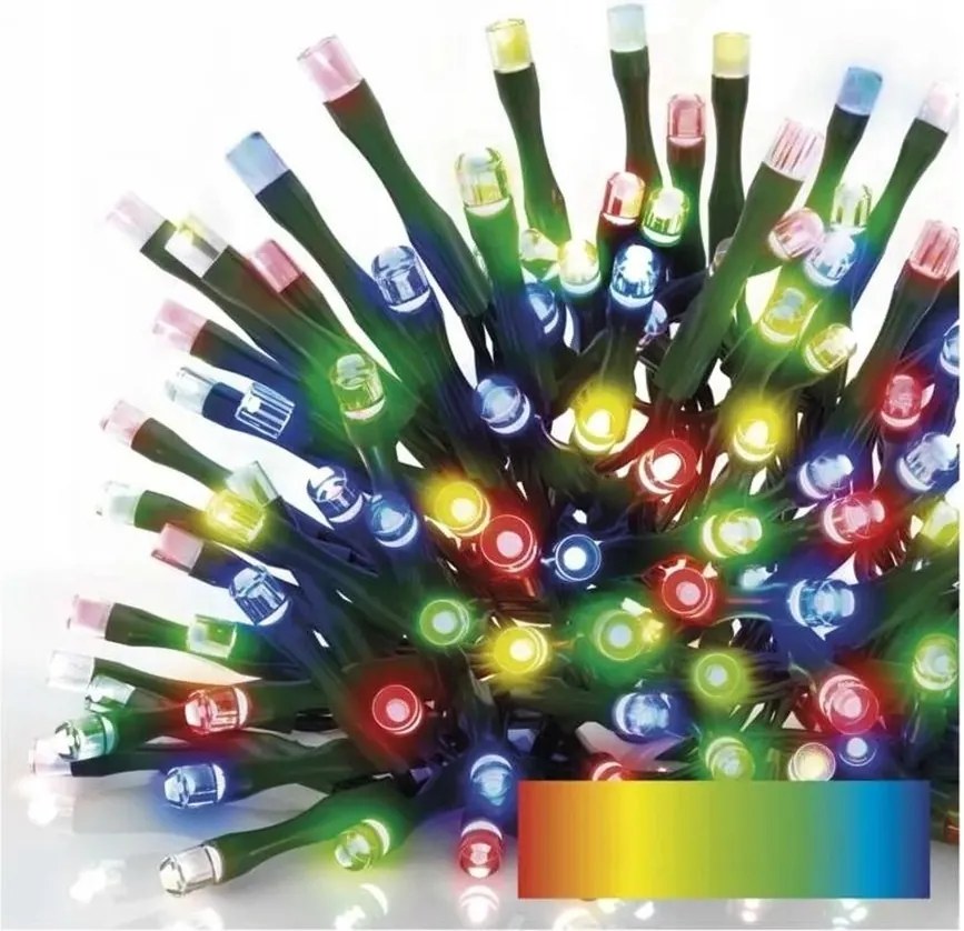 Světýlka vánoční osvětlení na stromeček 240 Led 24 m multicolor D4AM05 Emos