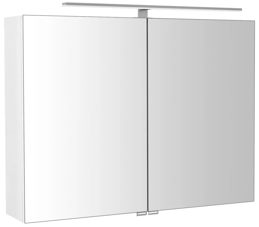 Sapho RIWA 81 x 70 x 17 cm RIW080-0030 galerka s LED osvětlením bílá lesk