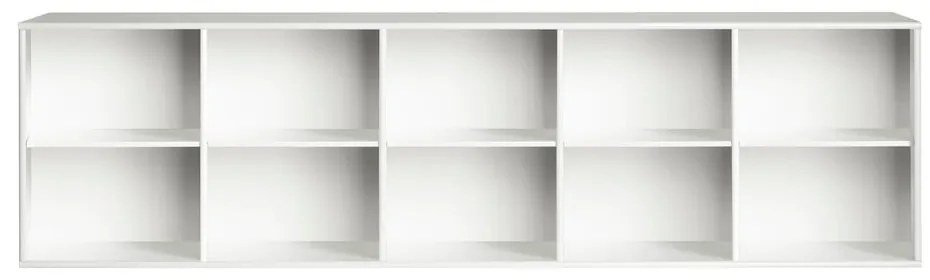 Bílá závěsná knihovna 220x61 cm Mistral – Hammel Furniture