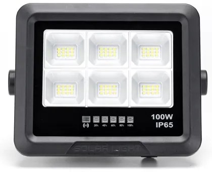 Aigostar - LED Stmívatelný solární reflektor LED/100W/3,4V IP65 + DO