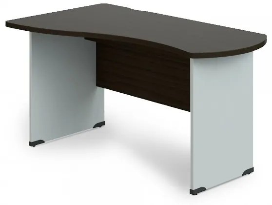Rohový stůl Manager, levý 160 x 100 cm wenge
