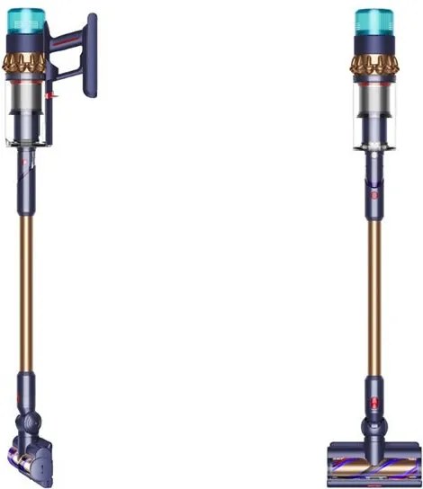 Dyson Gen5detect Absolute pruská modrá/měděná - Tyčový vysavač