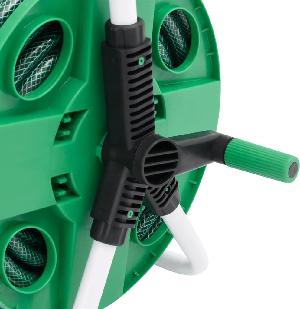 Volně stojící zelený hadicový naviják s 20m hadicí PVC 3281507