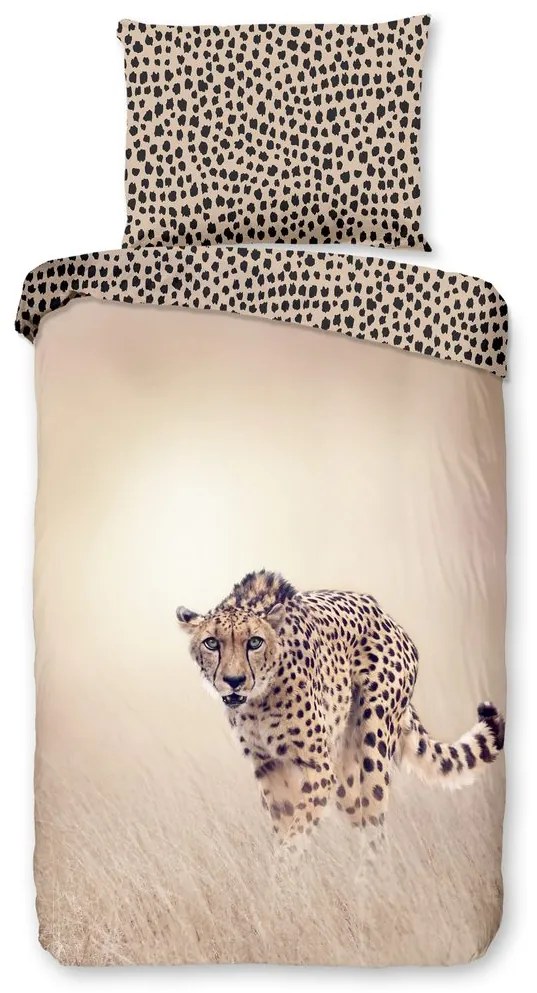 Good Morning Povlečení Good Morning 100% bavlna Cheetah 140x200/70x90 cm