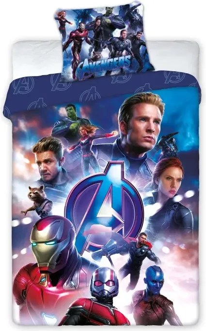 FARO Bavlněné povlečení - Avengers Endgame - 140 x 200 cm - Faro