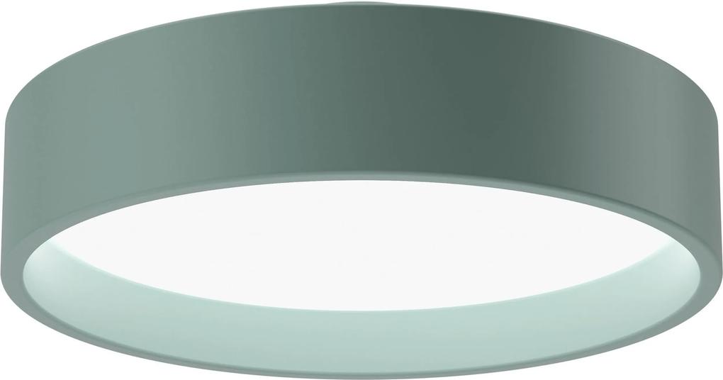 Stropní svítidlo Circle Surface LED 3000K 26,7 cm tlumená zelená