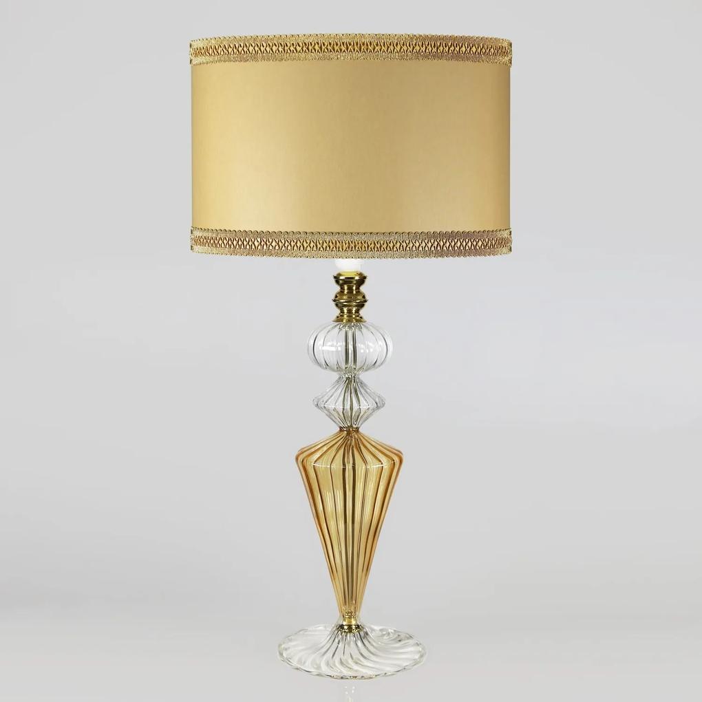 Luxusní stolní lampa ELEGANTE TL 09-PB - ARTGLASS
