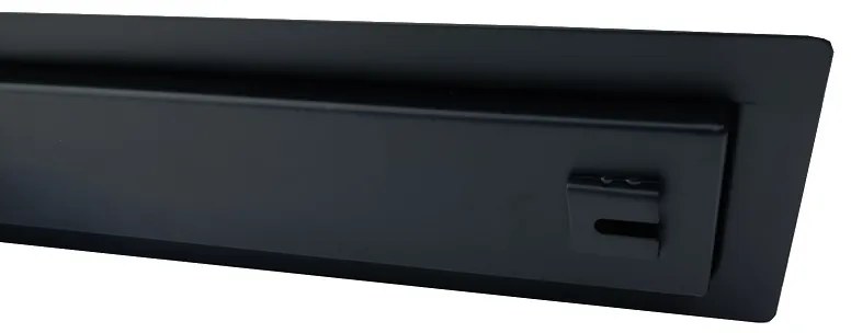 BPS-koupelny Sprchový odtokový žlab DL01 QUBE G3 HYD-2681 70 cm, černý