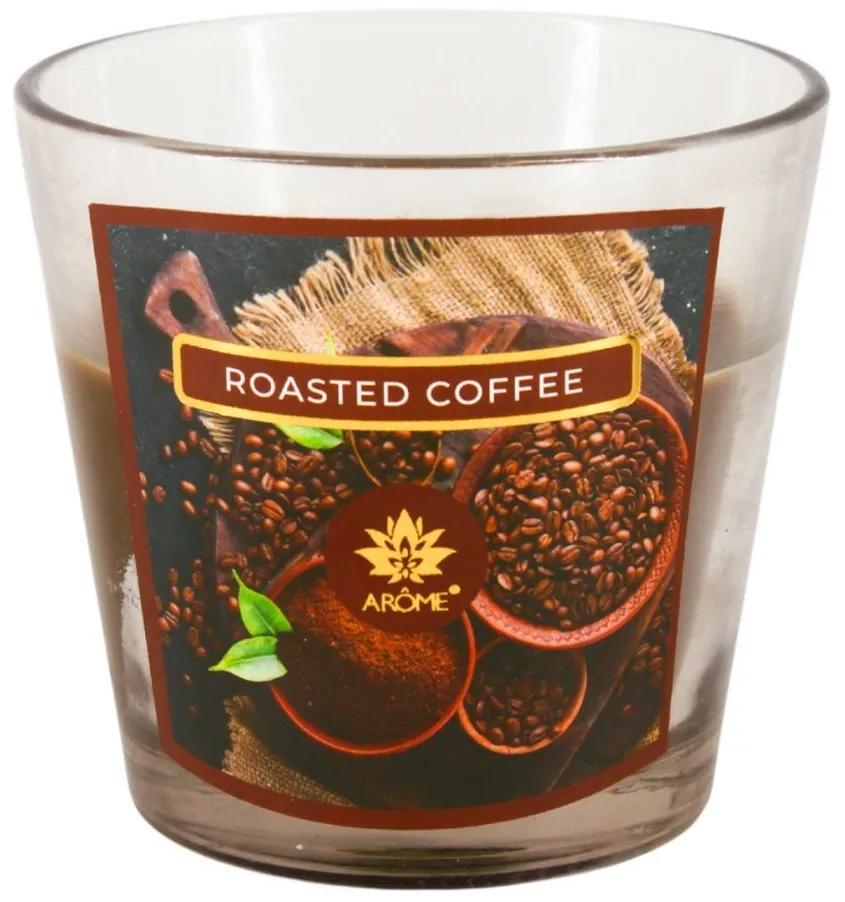 Arome Vonná svíčka ve skle Roasted Coffee, 120 g