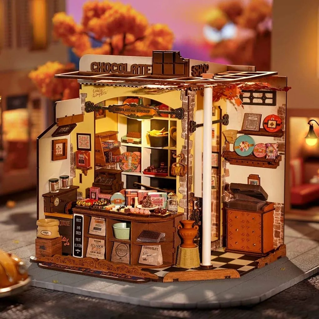 RoboTime Miniatura domečku Henryho čokoládovna