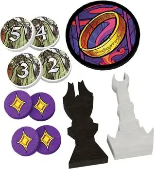 Asmodee Pán prstenů: Dvě věže - Štychová karetní hra