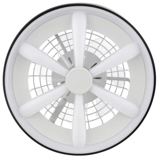 Brilliant - LED RGBW Stropní ventilátor se světlem GAIANO LED/48W/230V černá +DO