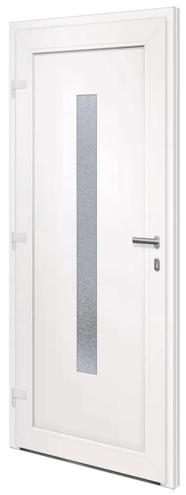 Vchodové dveře antracitové 88 x 200 cm PVC,  3157084