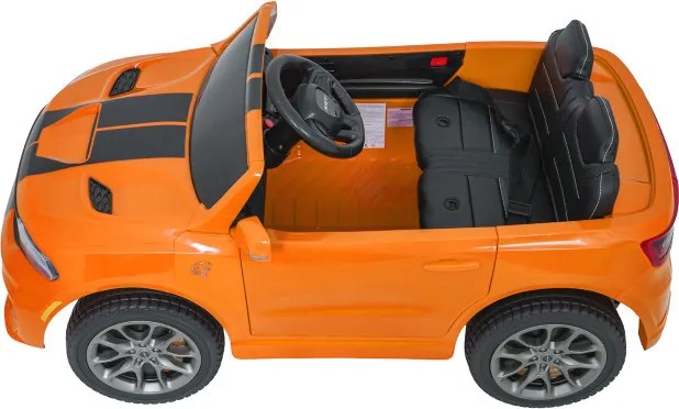 Elektrické autíčko Dodge Durango oranžové