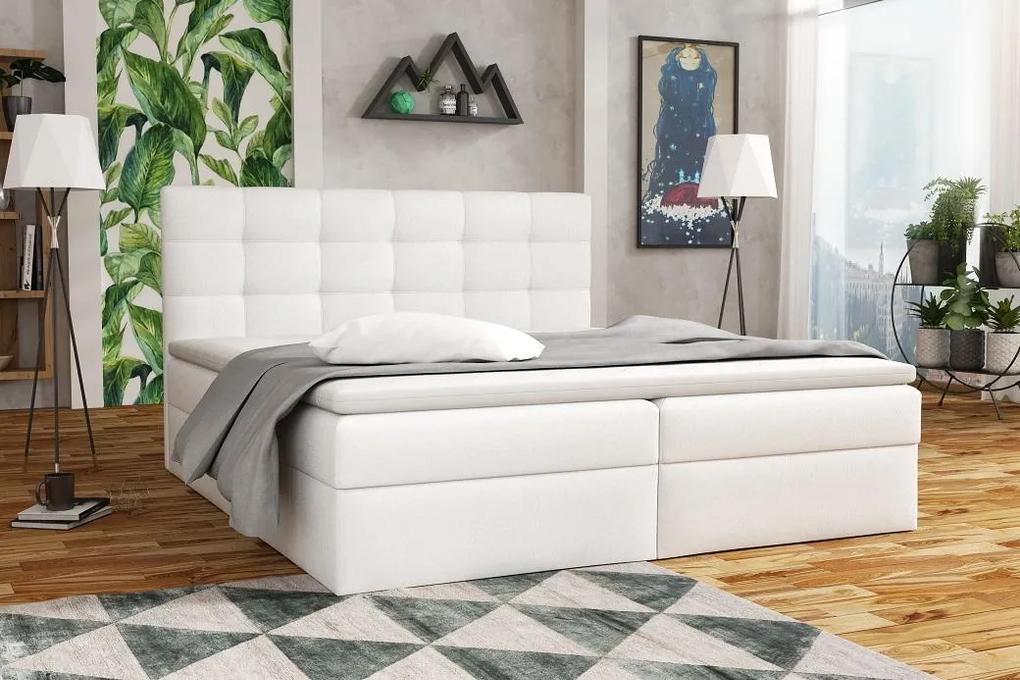 ZET, APIRO kontinentální postel boxspring 180x200 s úložným prostorem