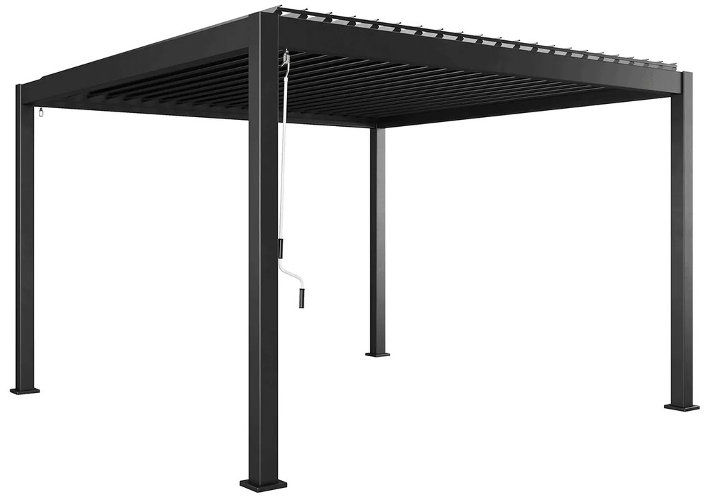 Hliníková pergola PERARA 360X360CM antracit