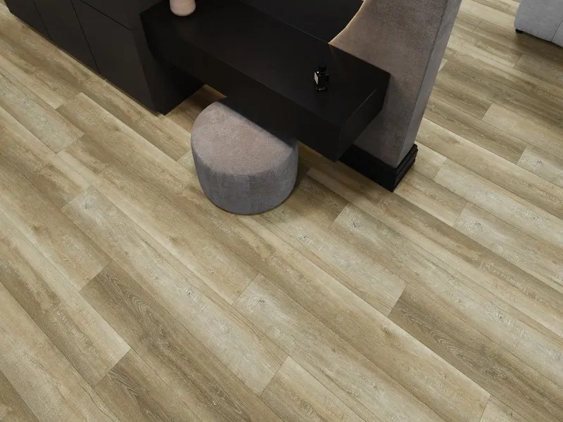 Mexen West Orange vinylové panely 1240 x 182 mm SPC 6,5 mm, podložka IXPE 1,5 mm, 4 V-drážka, Dub
