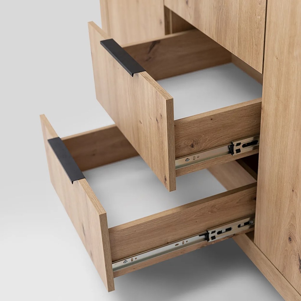 Komoda Houseland Tommy 01 160 cm dub artisan