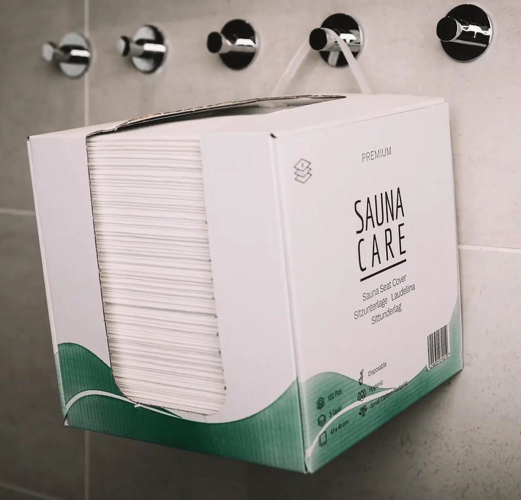 SaunaCare sedací podložky na jedno použití 120 kusů