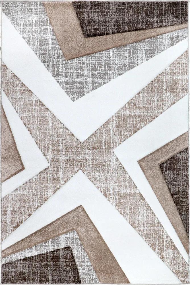 Moderní kusový koberec Warner 1180A | béžový Typ: 60x110 cm
