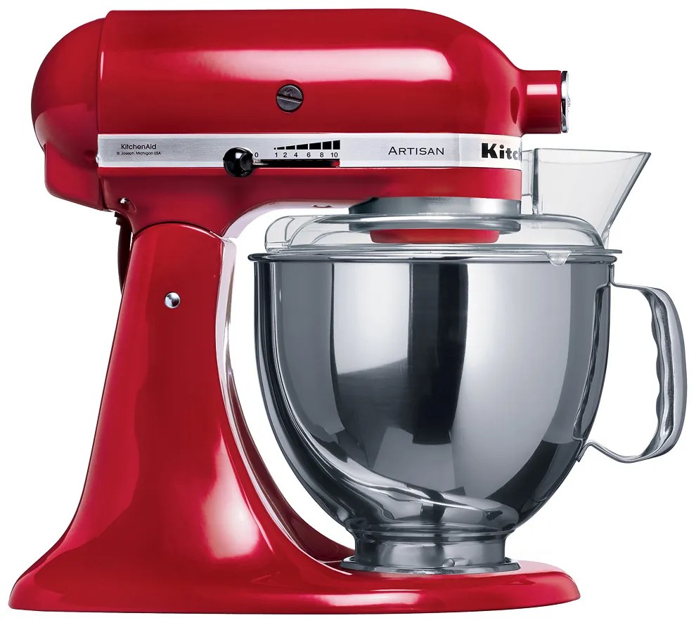 Kuchyňský robot Artisan KSM 175, 300 W červená metalíza KitchenAid