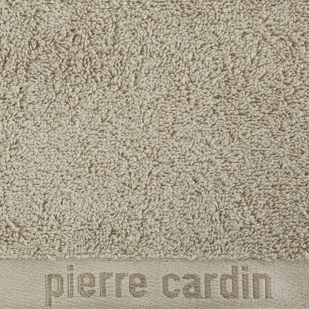 BAVLNĚNÝ RUČNÍK PIERRE CARDIN EVI 50X90 CM SVĚTLEBÉŽOVÁ