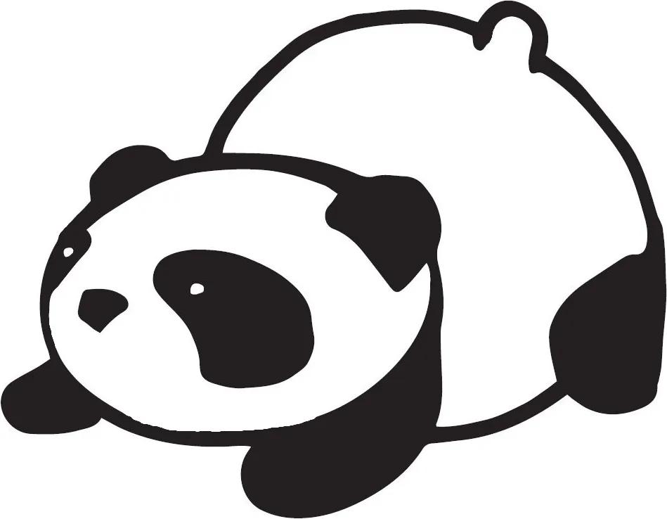 Nálepky  na zeď varianta: panda