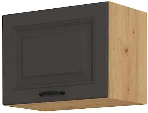 Horní kuchyňská skříňka Sheila 50 GU 36 1F (dub artisan + grafit). 1040899