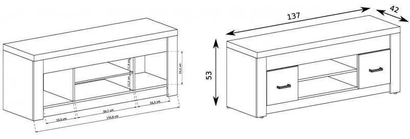 Casarredo Sestava INDIANAPOLIS bílý jasan (4+5+9+11)