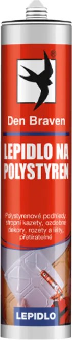 Lepidlo na polystyren, 280 ml, bílé