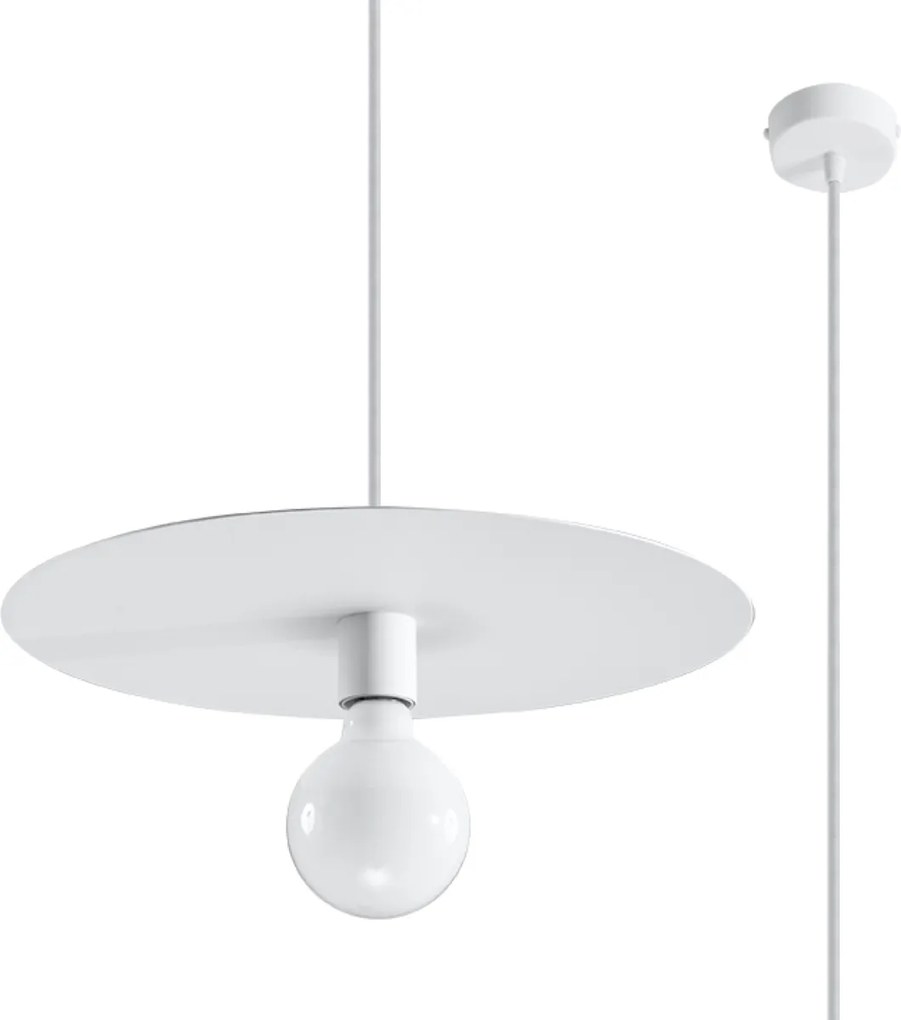 Sollux Lighting Závěsné svítidlo FLAVIO bílé